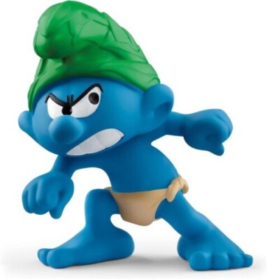 NEW Schleich 20841 SMURFS Wild Smurf Figurine 2023 Puffo Schtroumpf ...