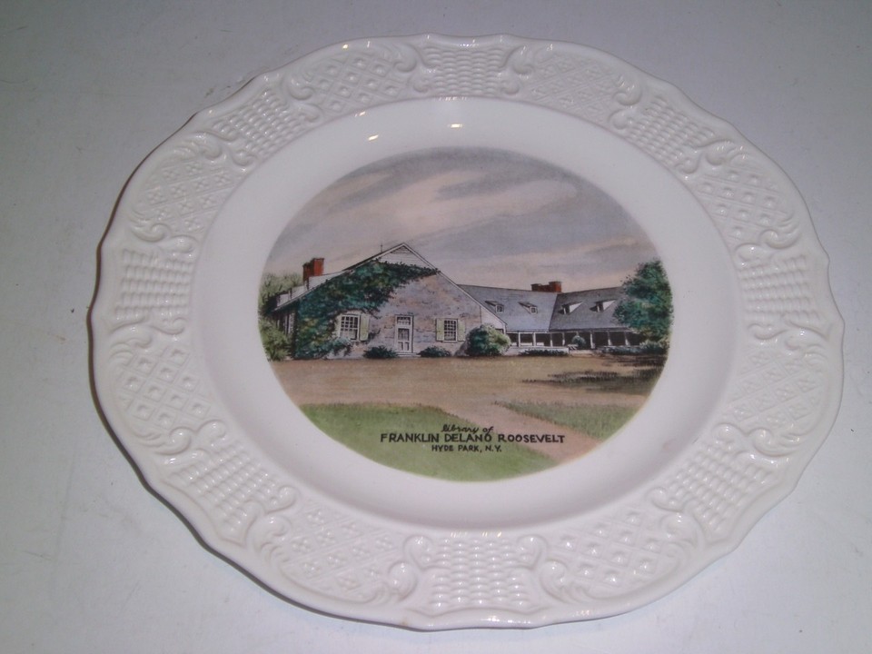 Thomas Jefferson Home Monticello Virginia Souvenir Plate - Delano ...