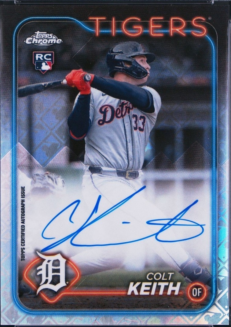 2024 Topps Chrome Logofractor Edition - Mlb Refractor Chrome Autographs ...