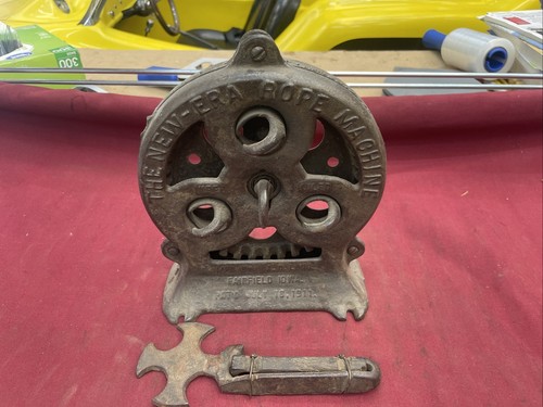 Antique The New-Era Rope Machine with Wrench | eBay