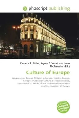Frederic P. Miller (u. a.) | Culture of Europe | Taschenbuch | Englisch ...