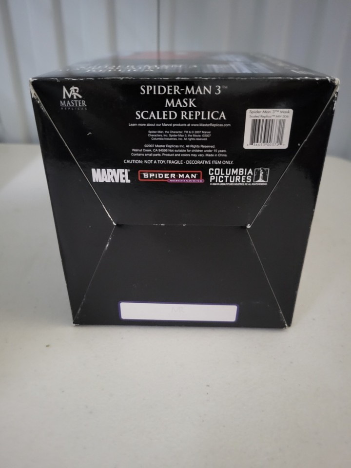 Spider-Man 3 Mask MARVEL Master Replicas Scaled Replicas MIB NEW | eBay