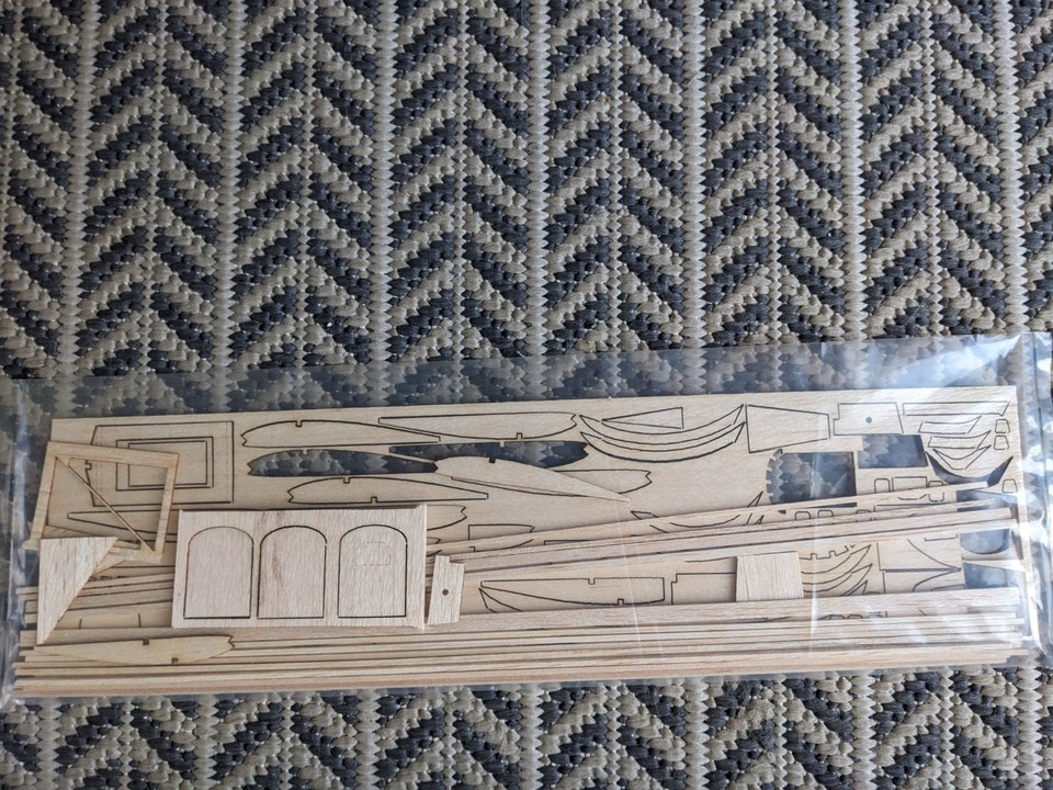 Herr Engineering Piper Cub J-3 Laser Cut Balsa wood Kit 18" Wing NEW ...