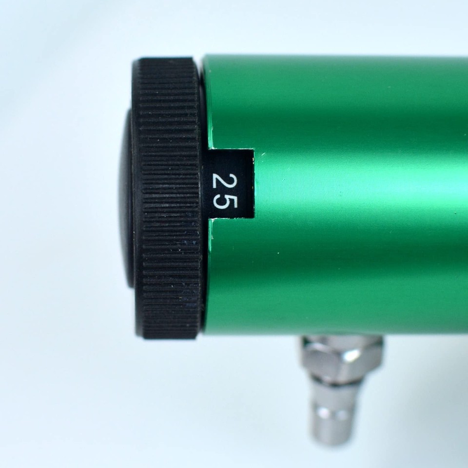 Ao Hong Mini Oxygen Regulator with Key, 0-25 Litersper min, Brass ...