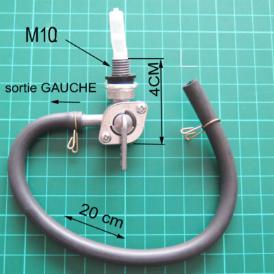 piece robinet essence durite m 10 x1,25 moto groupe électrogène dirt ...