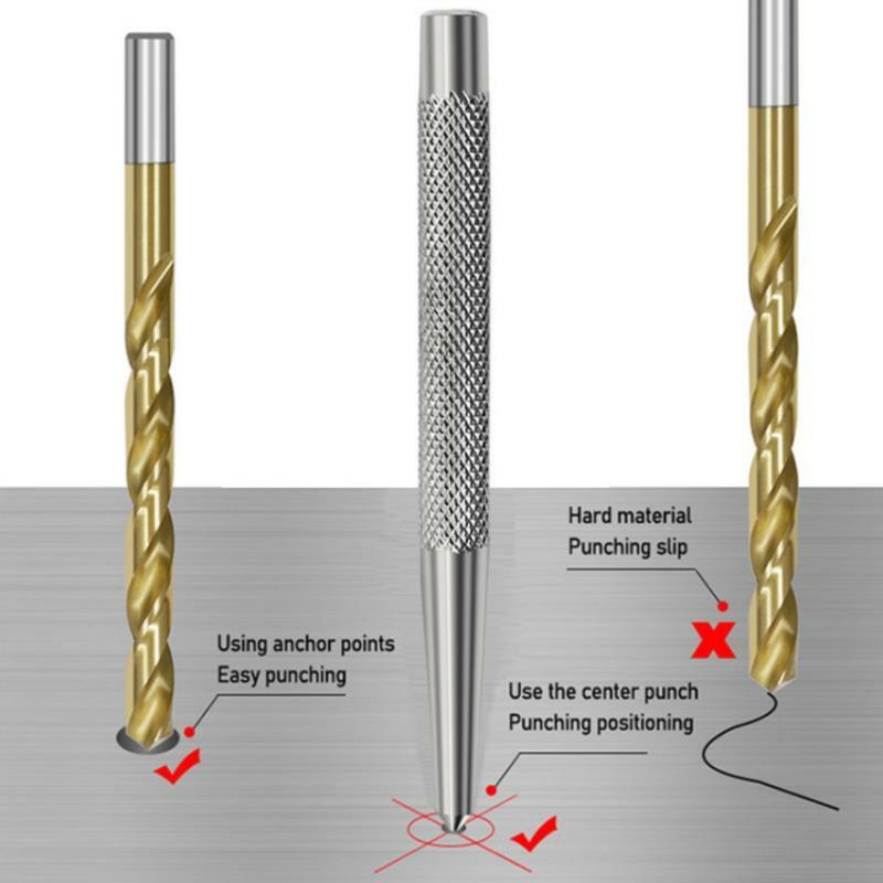 Non-slip center pin punch High carbon steel center punch for alloy ...