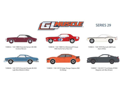 GreenLight Muscle Series 29 SET Diecast 1:64 Scale Models - Greenlight ...