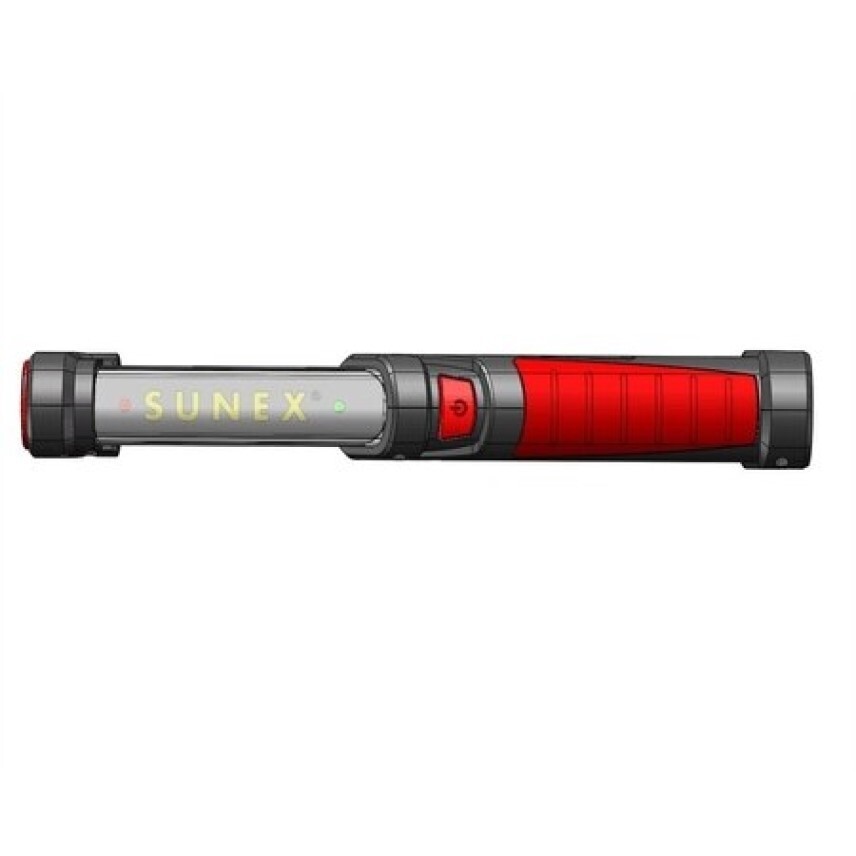 SUNEX TOOLS 400 LUMEN RECHARGABLE COB LED HANDHELD WORK LIGHT FLASH # ...