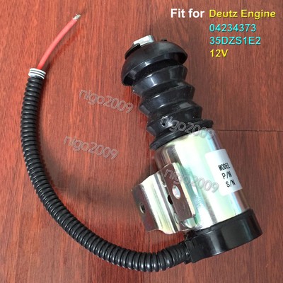 04234373 Diesel Engine Fuel Shut off Stop Solenoid Valve 12V for Deutz ...