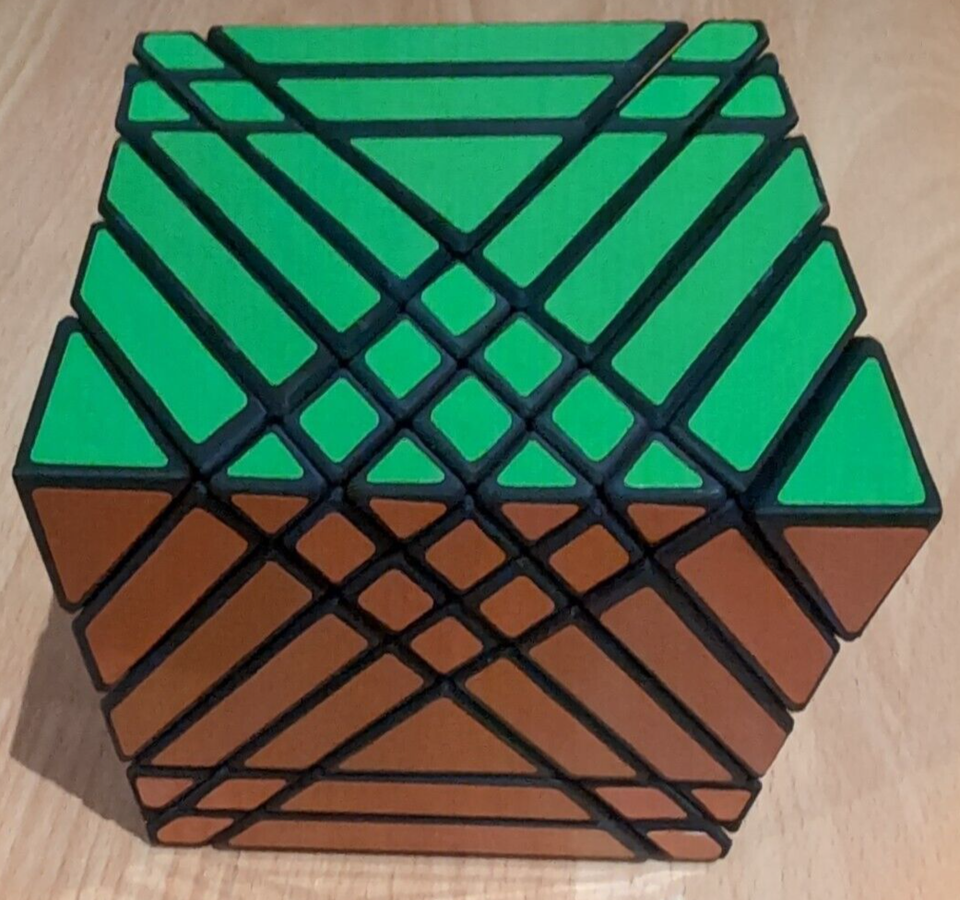 Custom 3D Printed 6x6 Double Fisher Cube - 6x6x6 Shape Mod Twisty ...
