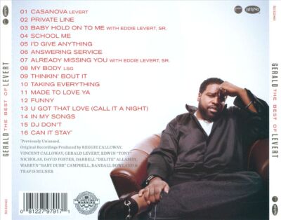 GERALD LEVERT - THE BEST OF GERALD LEVERT NEW CD 81227979171| eBay