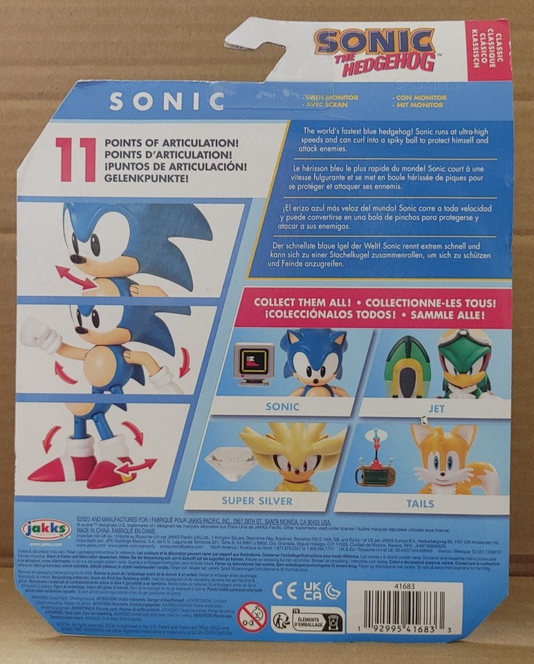 Sonic The Hedgehog with Monitor - 2023 | eBay