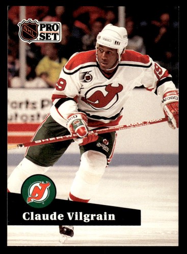 Claude Vilgrain 1991 Pro Set #425 New Jersey Devils | eBay