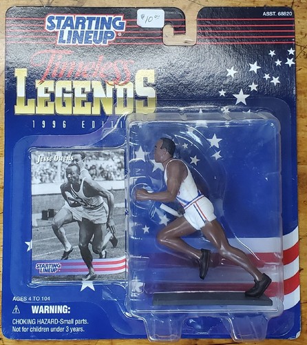 1996 Jesse Owens Michael Johnson Timeless Legends Kenner Starting Line ...