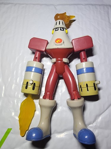 MegaMan NT Warrior Virus Attack TORCHMAN 5" Figure Mattel 2004 With ...