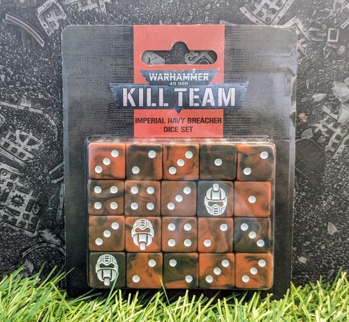 New Kill Team Imperial Navy Breacher Dice Set (20) | eBay