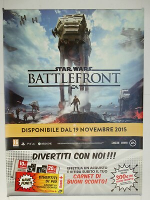 Poster 98X133 Cm STAR WARS Battlefront I 1 Original Official Poster | eBay