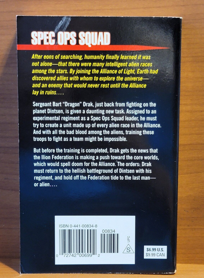 Spec Ops Squad : Holding the Line by Rick Shelley Ace PB 2001 Unread ...