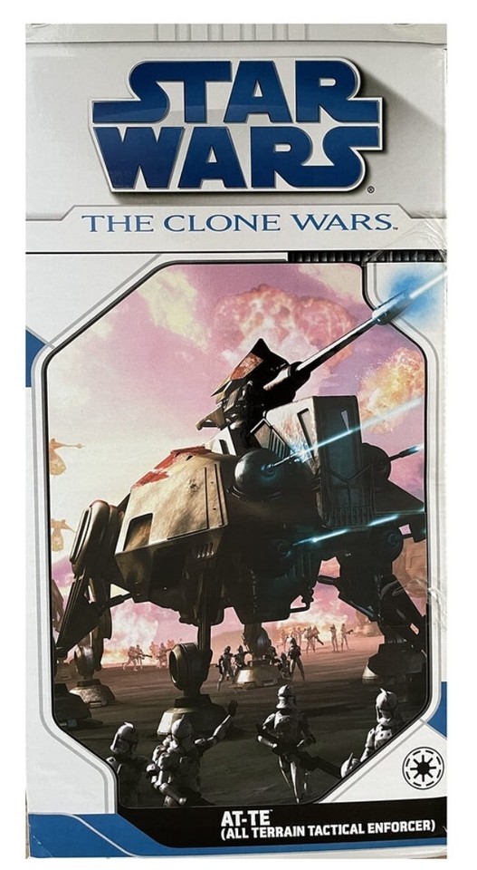 Star Wars AT-TE (The Clone Wars) 2008 Hasbro Trilogo w/Clone Trooper ...