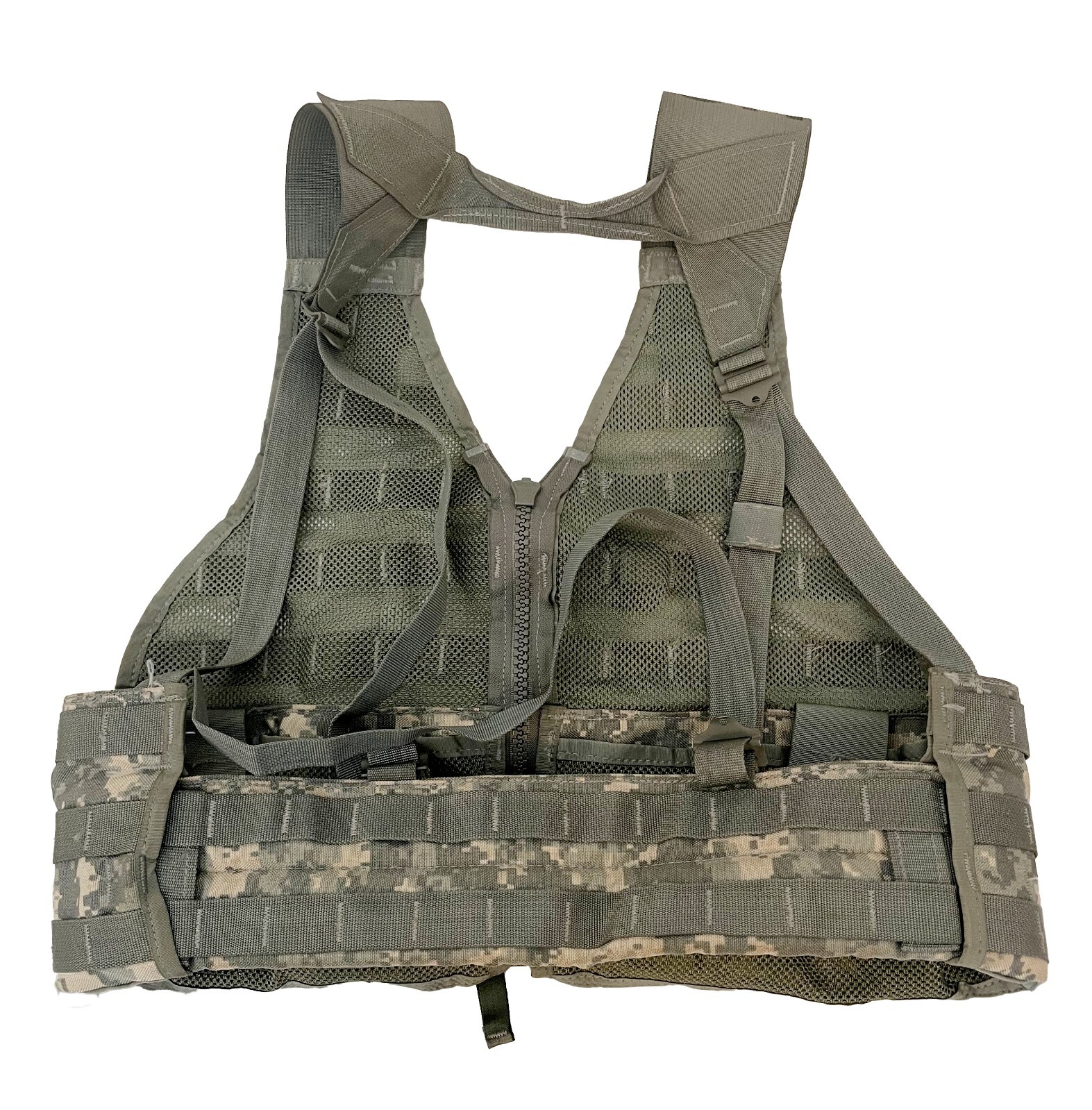 MOLLE II US Army FLC Tactical Load Carrying Vest w/ 4 Pouches - 5pc Kit ...