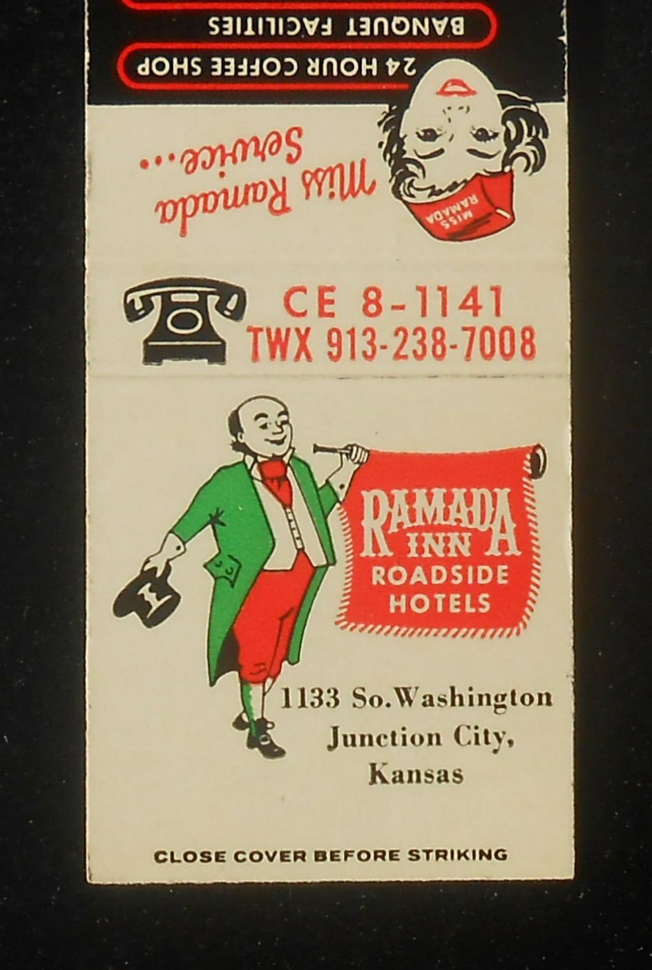 1960s Ramada Inn 1133 So. Washington Junction City KS Geary Co ...