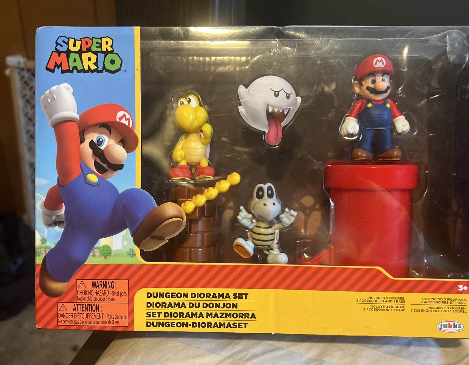 Action Figure - Super Mario - Dungeon Diorama Set | eBay