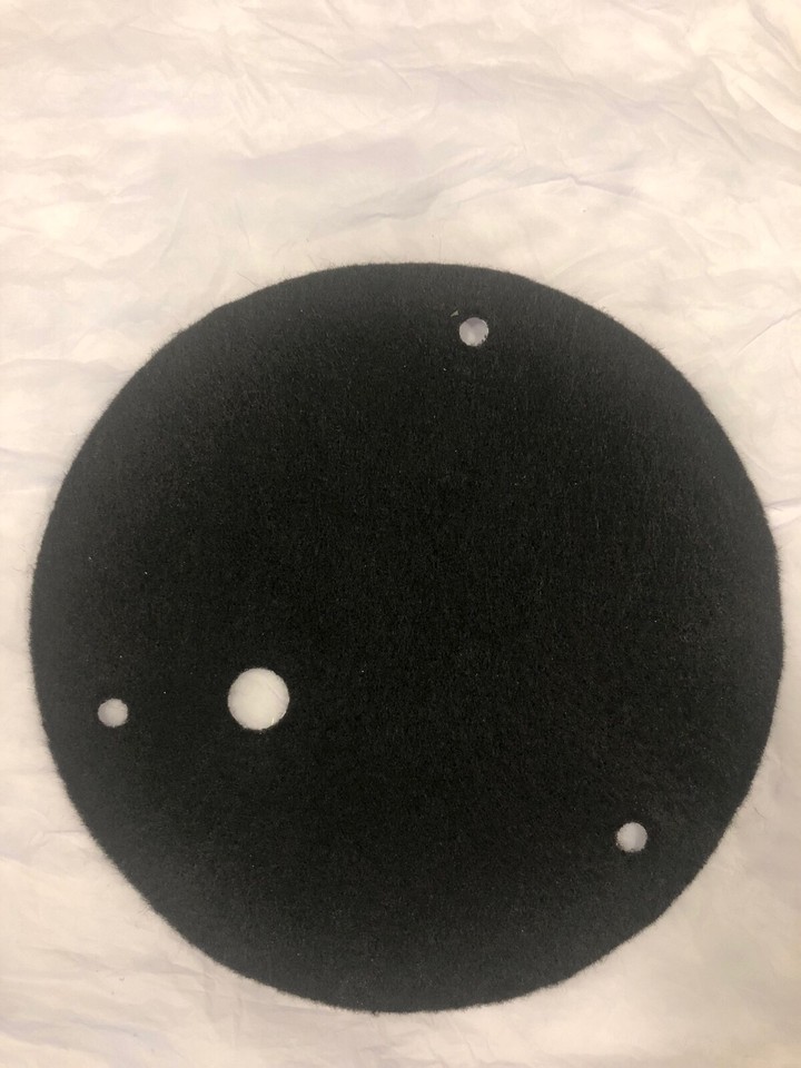 Astatic D104 Desk Mike OEM Replacement Felts., Black, For The Amplified ...