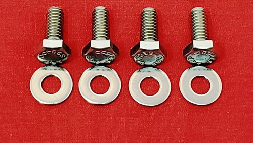 SBC CHEVY FAN & CRANK PULLEY BOLTS KIT STAINLESS 283 305 327 350 400 ...