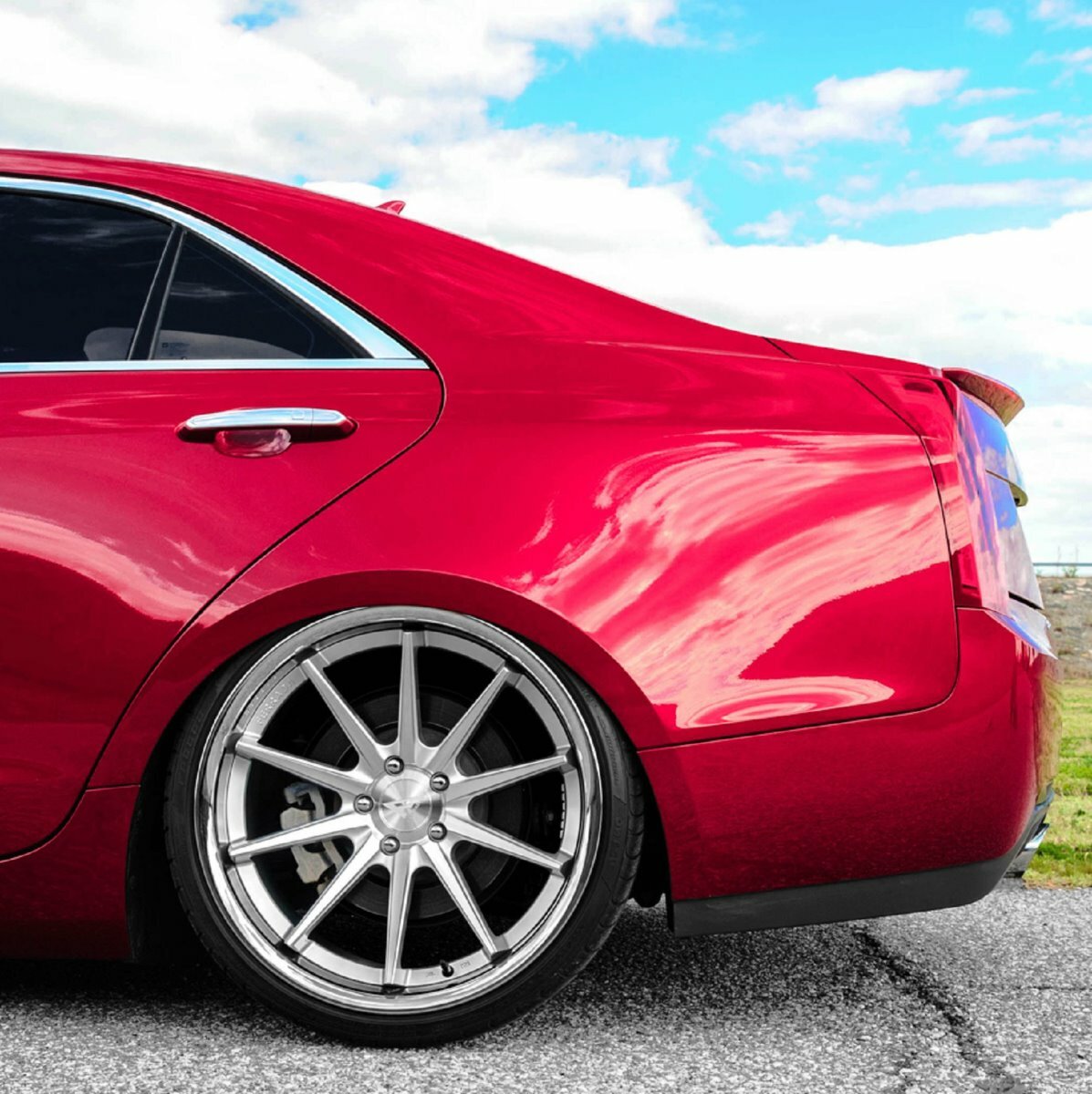 4 New 19" FERRADA FR4 19x8.5 19x10.5 SILVER / CHROME CONCAVE WHEELS ...