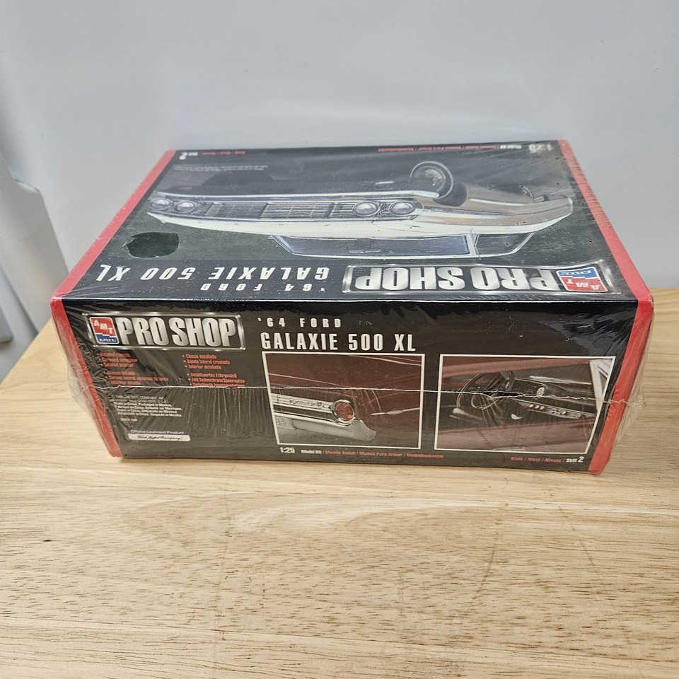 AMT Pro Shop 64 Ford Galaxie 500 XL 1999 1/25 Factory Sealed New | eBay