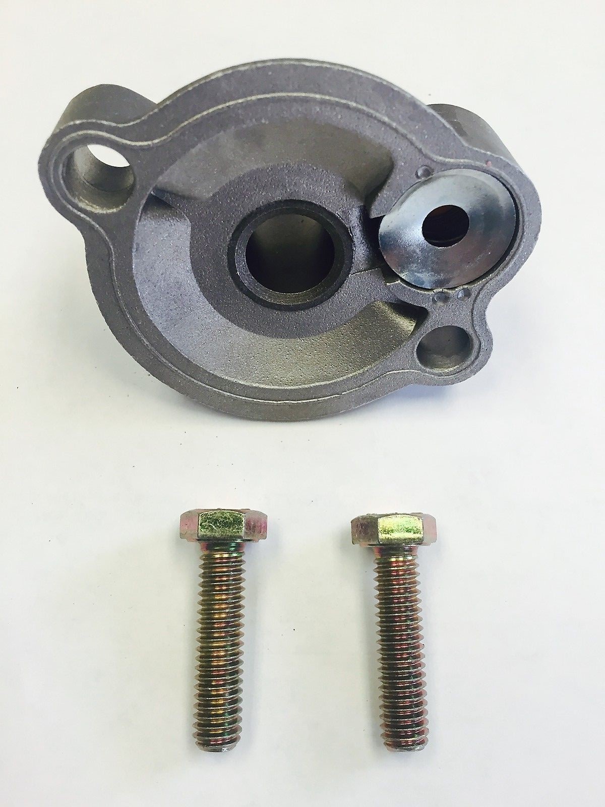 SBC Chevy Oil Filter Adapter SBC Chevrolet With AC Delco Filter | eBay