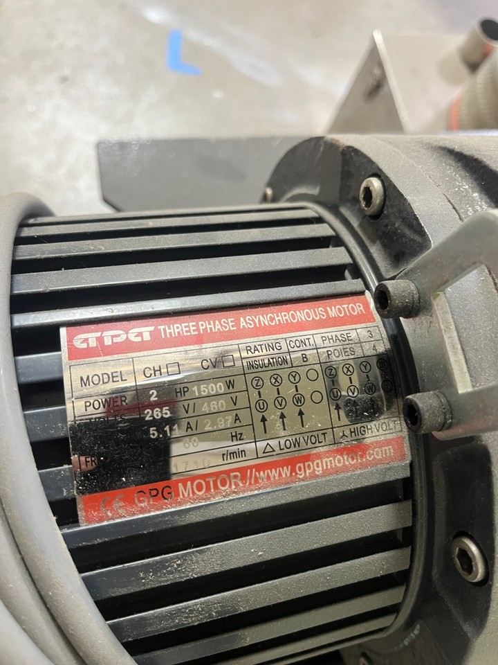 PLASTIC GRANULATOR – 2HP SLOWSPEED + DUST COLLECTION SYSTEM | eBay