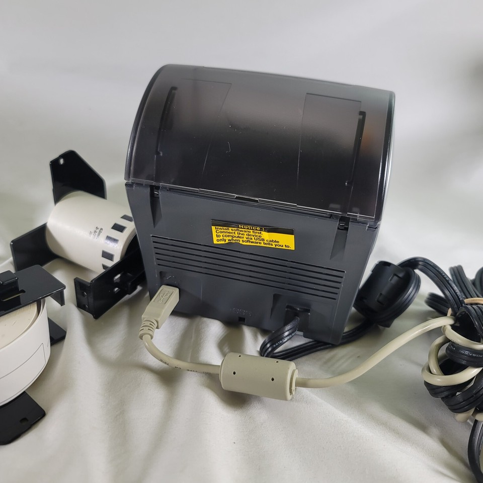 Brother P-TOUCH QL-500 Thermal Label Printer With Power Cable | eBay