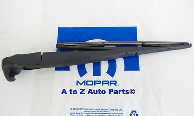 NEW 2007-2018 Jeep Wrangler JK Rear Window Wiper Arm & Blade, OEM Mopar ...