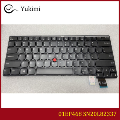 01EP468 SN20L82337 FOR Lenovo Thinkpad T470P English with Backlight ...