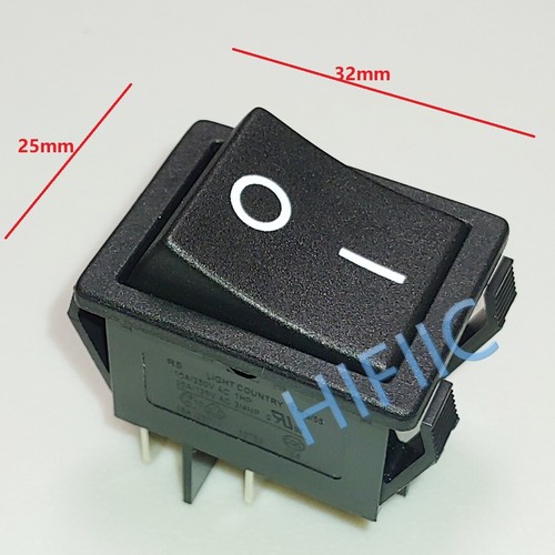 LIGHT COUNTRY R5 16A 250VAC 20A 125VAC 4pins 2positions Rocker Switch ...