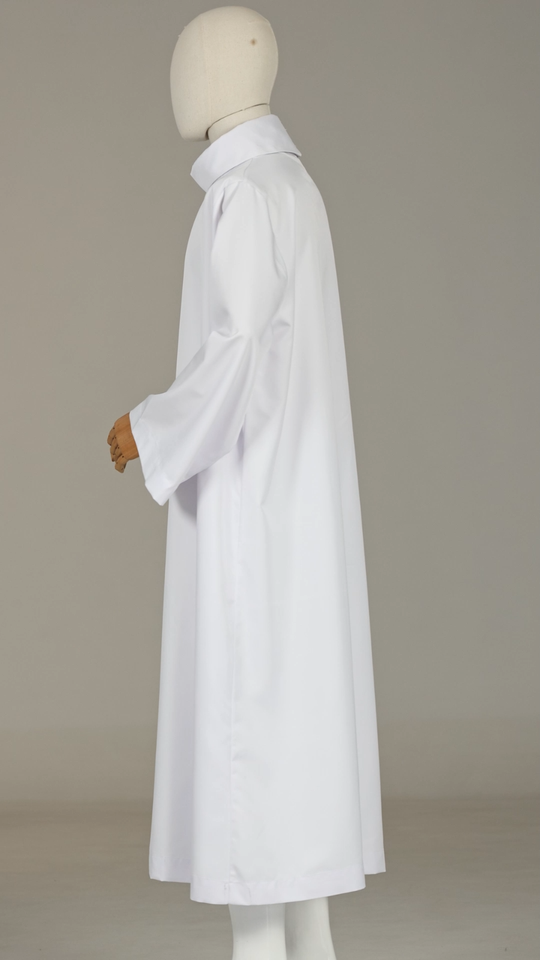 Catholic Clergy Alb for Men Church Religious Priest Pleated ALB Pastor ...