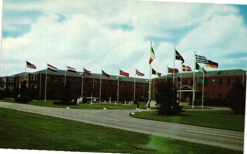 Postcard Nato Headquarters, Supreme allied Commander Atlantic, Norfolk ...