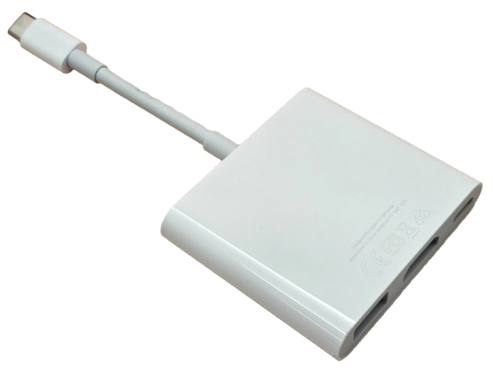 Genuine Original Apple USB-C Digital AV Multiport Adapter A2119 MUF82AM ...