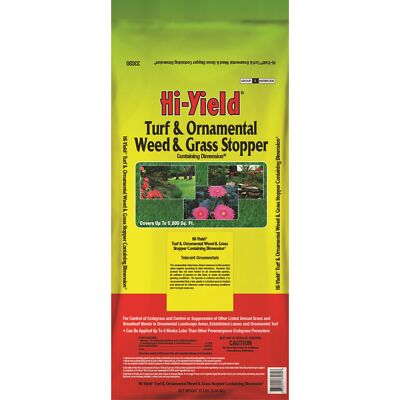 HI-Yield Turf and Ornamental Weed and Grass Stopper, 12 Lb Bag | eBay