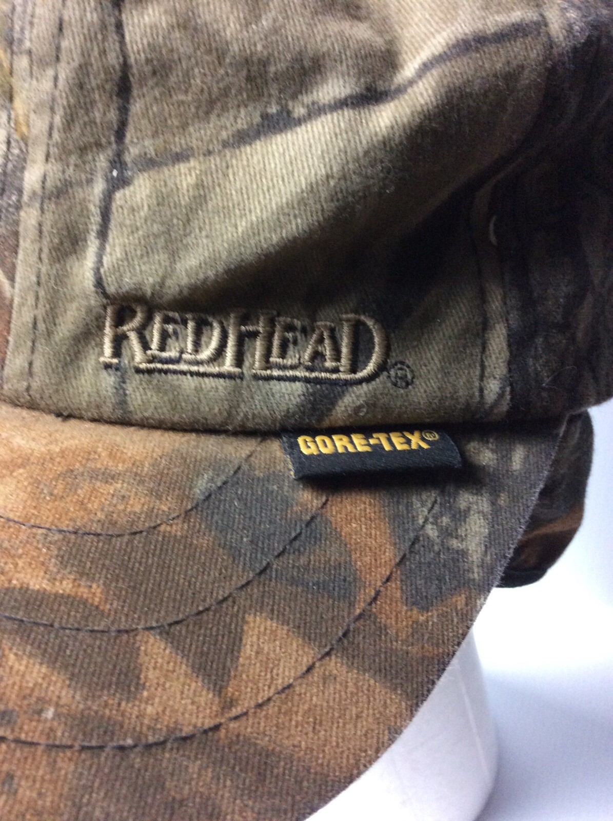 Redhead Gore Tex Camo Hat Neck Ear Flap Camouflage Hunting Fishing ...