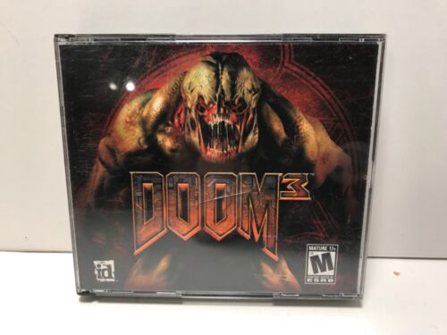 Doom 3 (PC, 2004) Jewel Case Version PC Game Windows XP/2000 CD | eBay