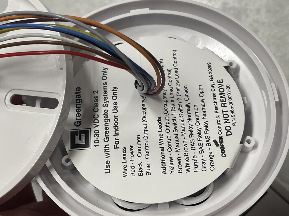 Multiple Available! New Cooper Greengate Ceiling Occupancy Sensor OAC ...