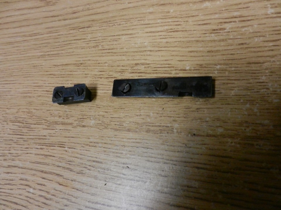 Pair Of Scope Base Blocks For Unertl Scope Used W/ Screws | eBay