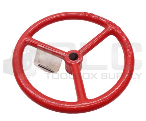 NEW BRAY 04-080093603 RED 8" HAND WHEEL W/PIN | eBay