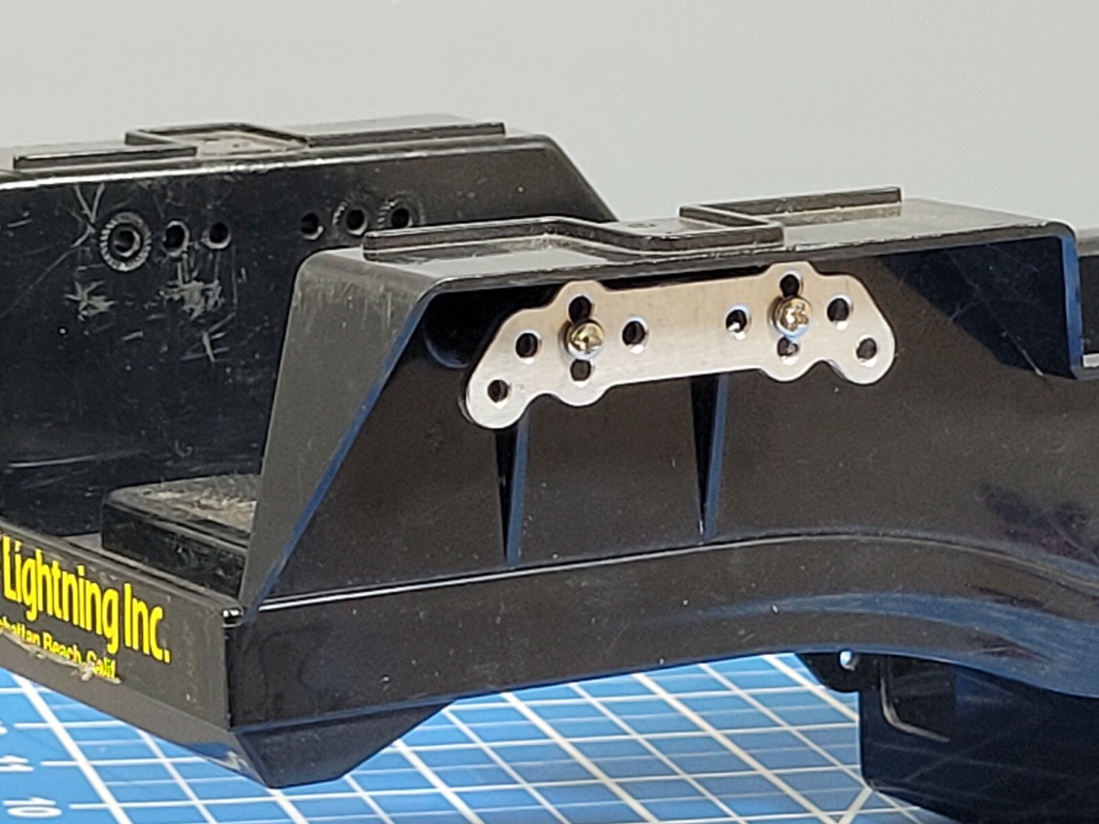 New Aluminum Adjustable Lift Plate Kit Tamiya RC 1/10 Super ClodBuster ...