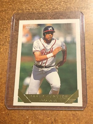 1993 Topps Gold Baseball # 170 David Justice | eBay