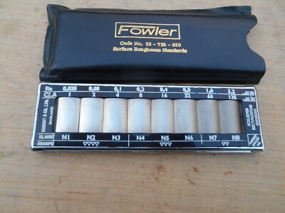 FOWLER / RUBERT & CO. CYLINDRICAL GRINDING SCALE , NO. 116 , FOWLER 52 ...