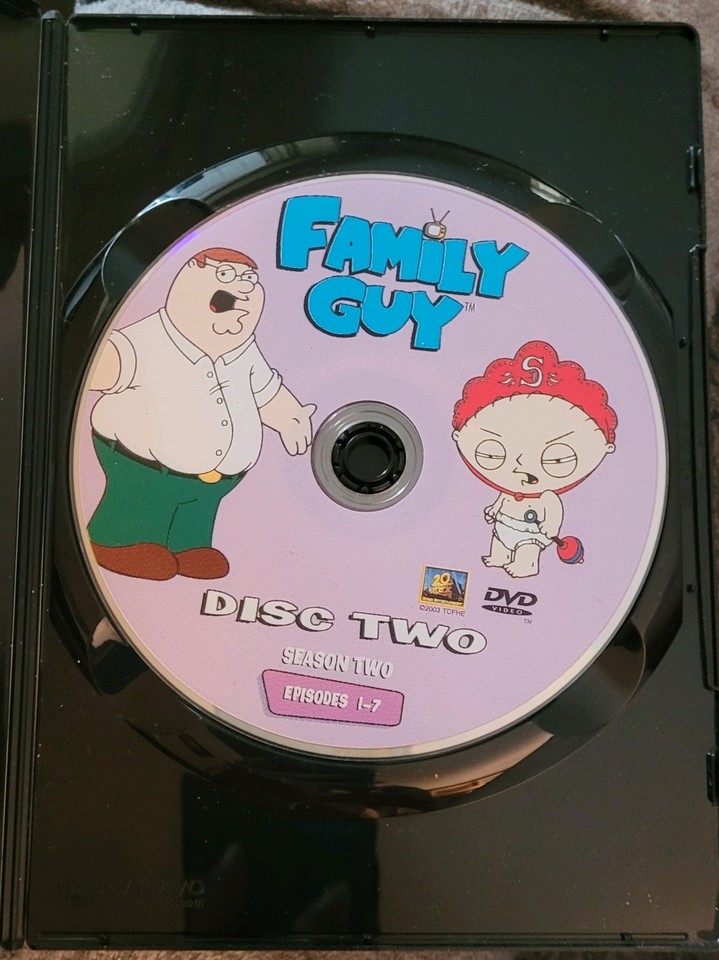 Family Guy Dvds-Season 1 Disc & Season 2 Disc 1 & 2 | eBay