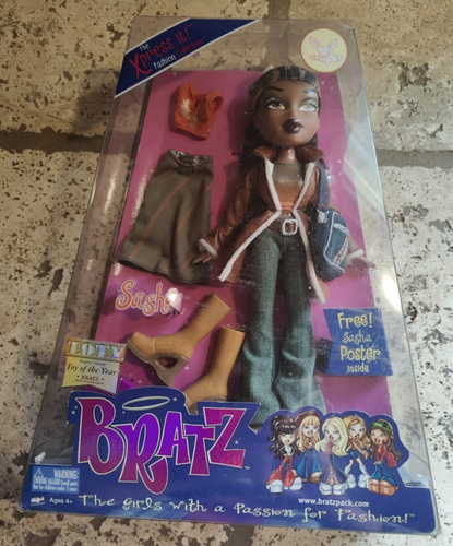 New in box - Vintage BRATZ Sasha Bunny Boo 10" Doll 2002 Xpress It! | eBay